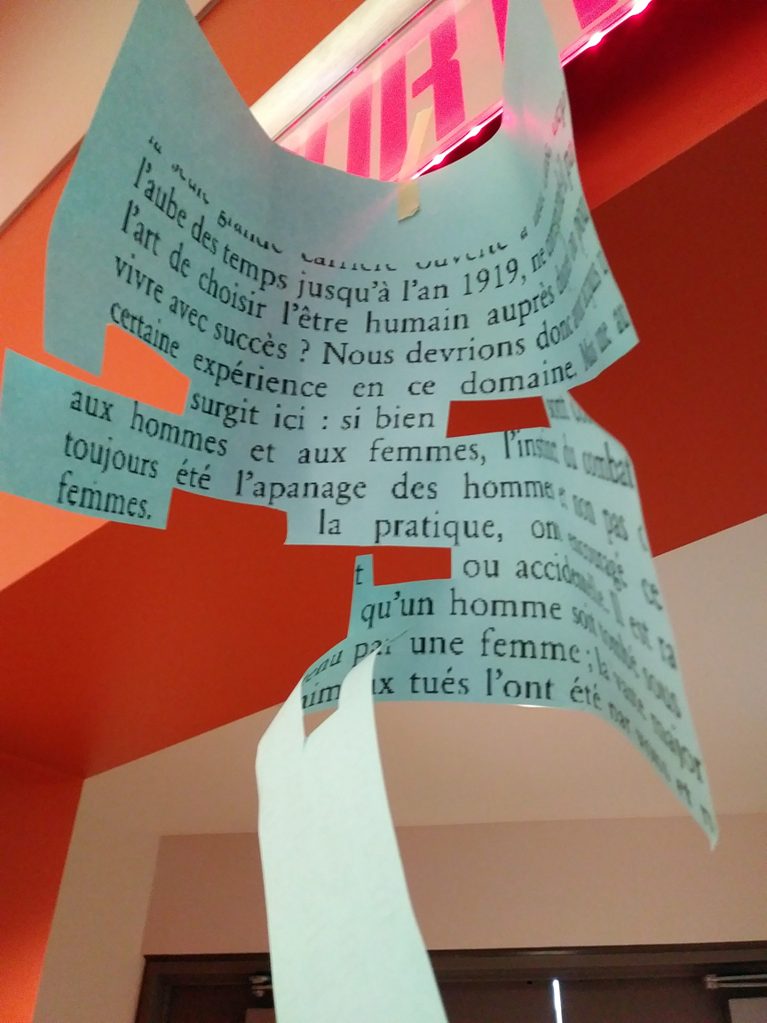 Conférence/performance – CHRISTINE MAJOR